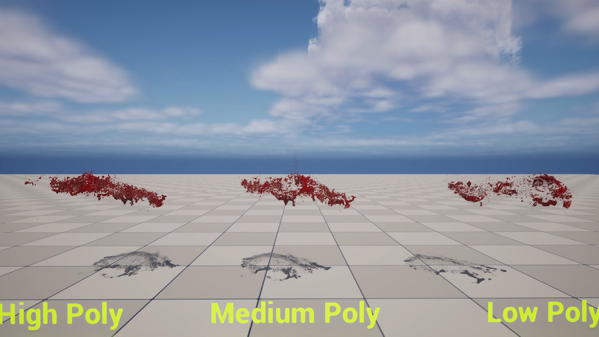 3D Alembic Blood Effects